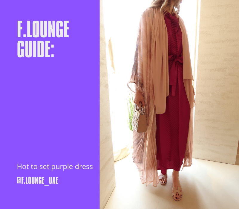 F.Lounge Guide: How to Set the Purple Color for a Stylish Statement